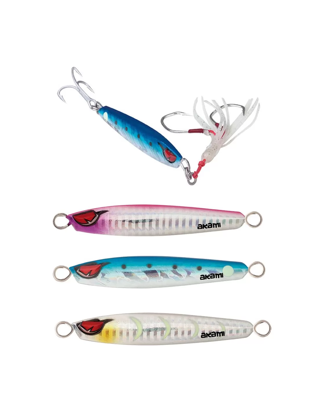 Akami Nagamaki Metal Jig Artificiale da Pesca 28 gr