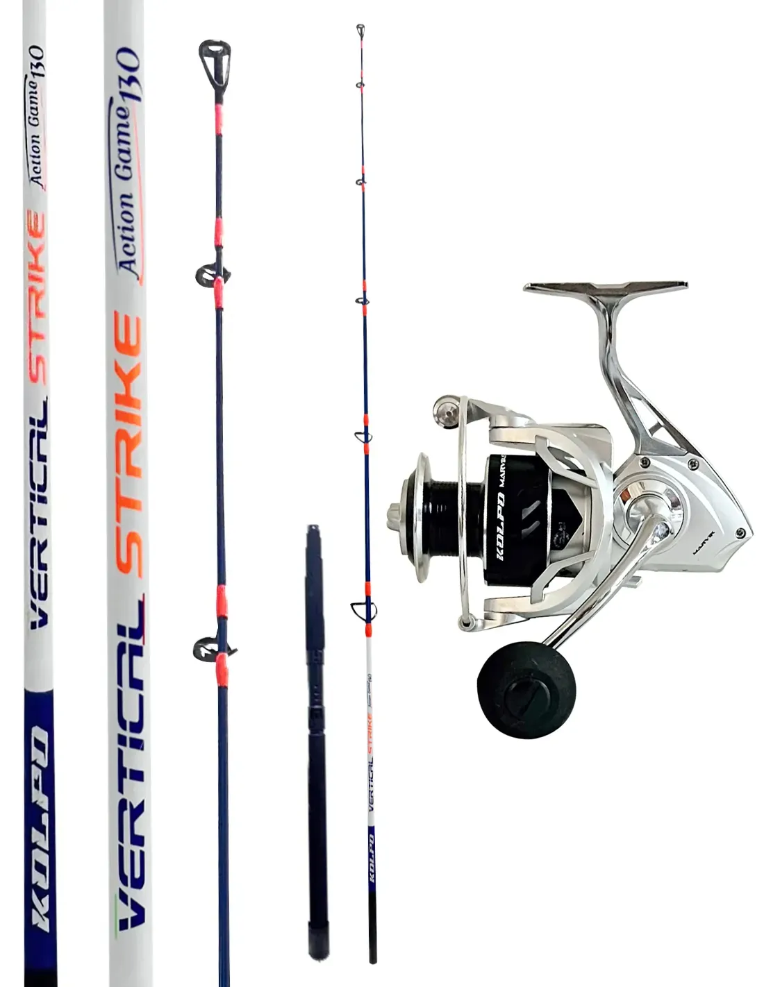 Kolpo Vertical Strike Fishing Combo + Marvik 6000 Reel – Power and ...